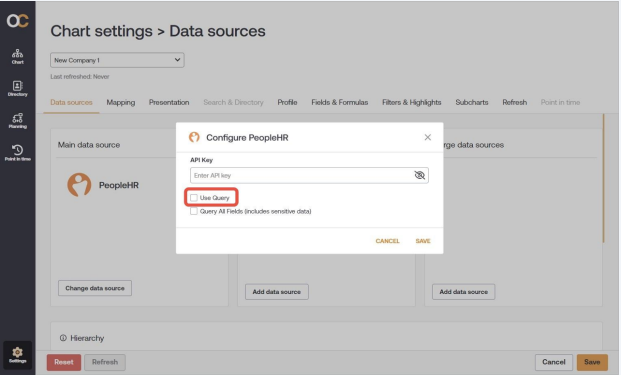 PeopleHR Custom Fields – OrgChart