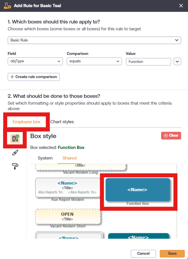 Functional Charts – OrgChart