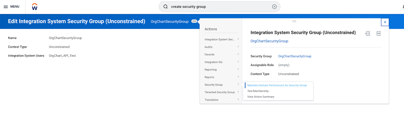 Workday (API) – OrgChart