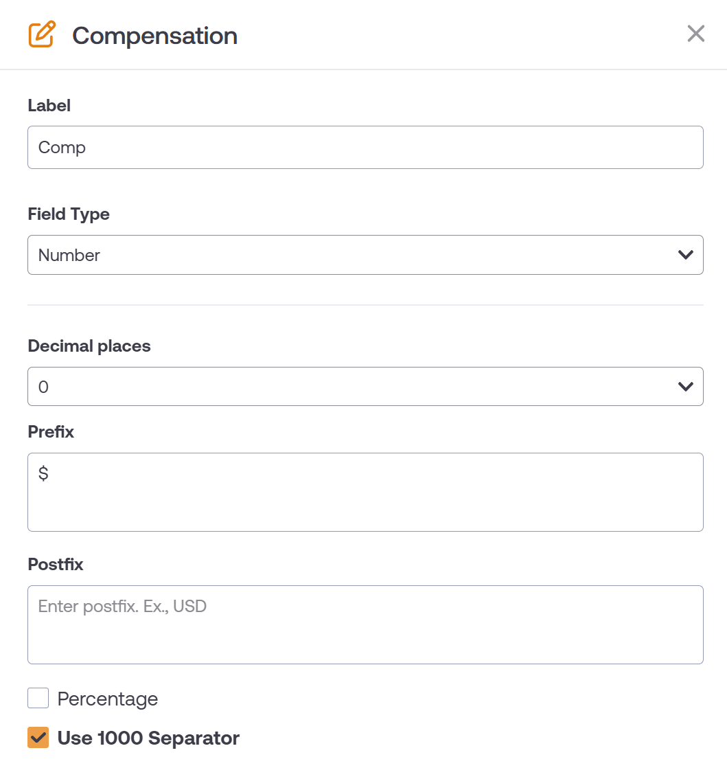 Fields & Formulas – OrgChart